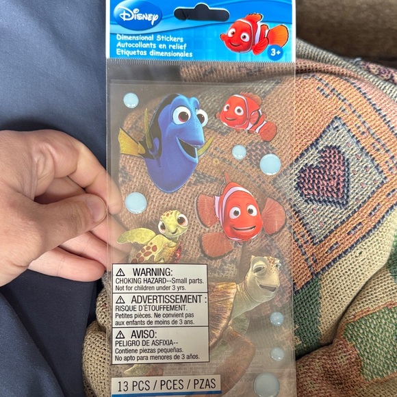 Disney | Design | Disney Fish Character Stickers Blue Red And Orange ...